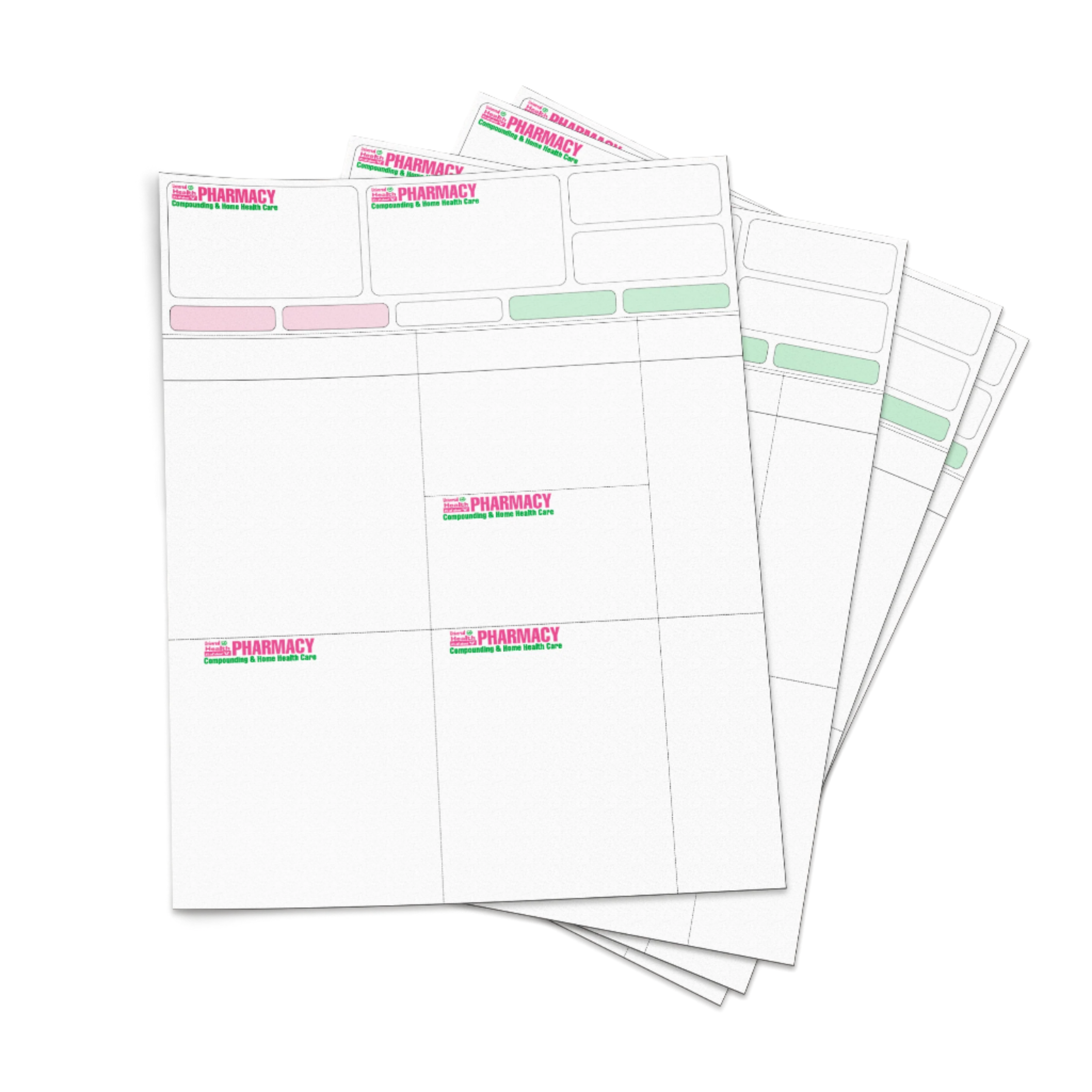 Dual-Web Laser Labels (Universal Health Pharmacy) – Roha Health